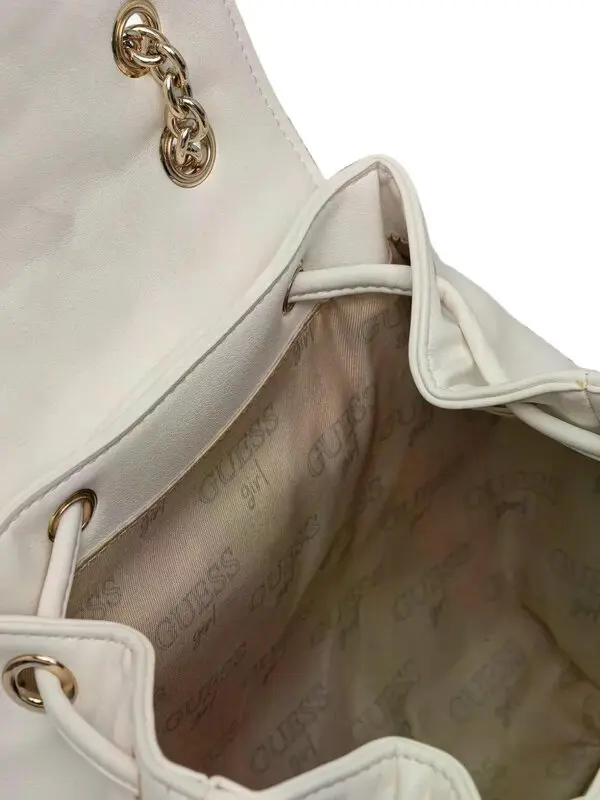 Guess Quilted-finish Drawstring Backpack