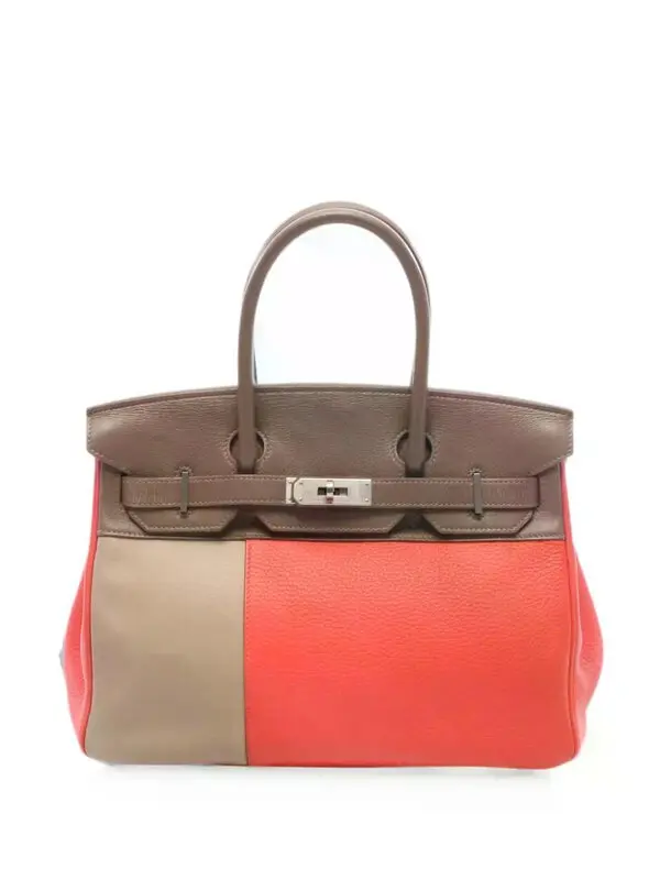 Hermès Kazak Birkin 30 Tote Bag - Orange