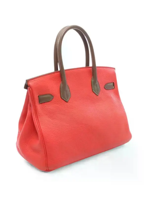 Hermès Kazak Birkin 30 Tote Bag - Orange