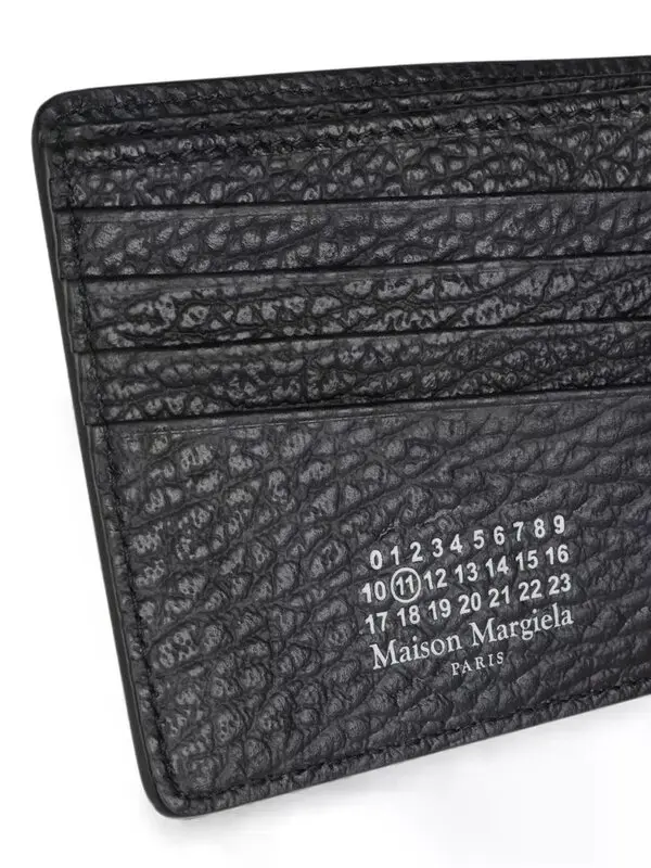 MAISON MARGIELA Four-stitch Grained Leather Wallet