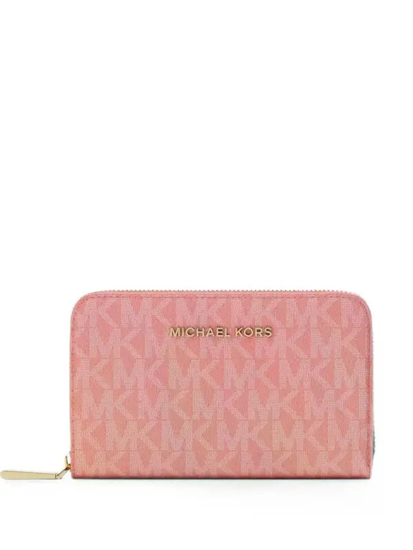 Michael Kors Small Logo Wallet - Pink