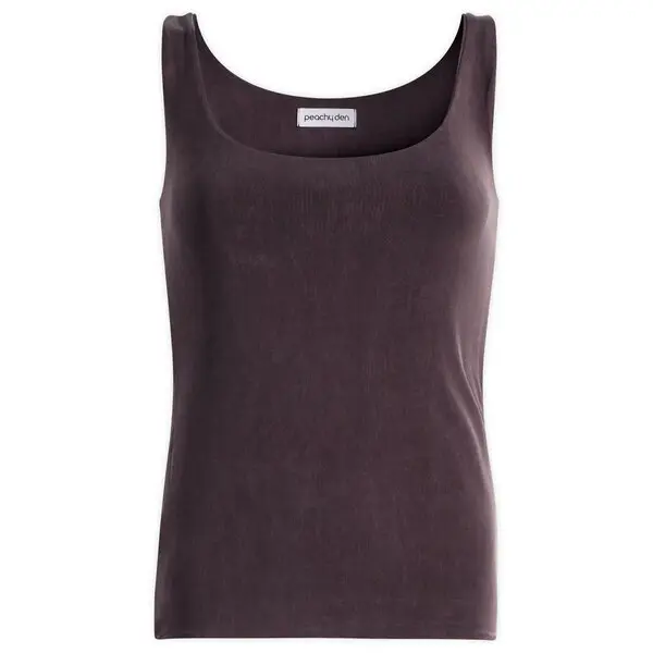 PEACHY DEN Kylie Vest - Chocolate