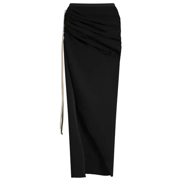 Rick Owens Edfu" Maxi Skirt - Black