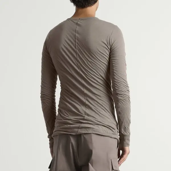 Rick Owens Double Layer Long Sleeve T-shirt - Dust