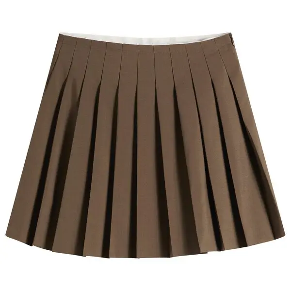 MAISON MARGIELA Pleated Mini Skirt