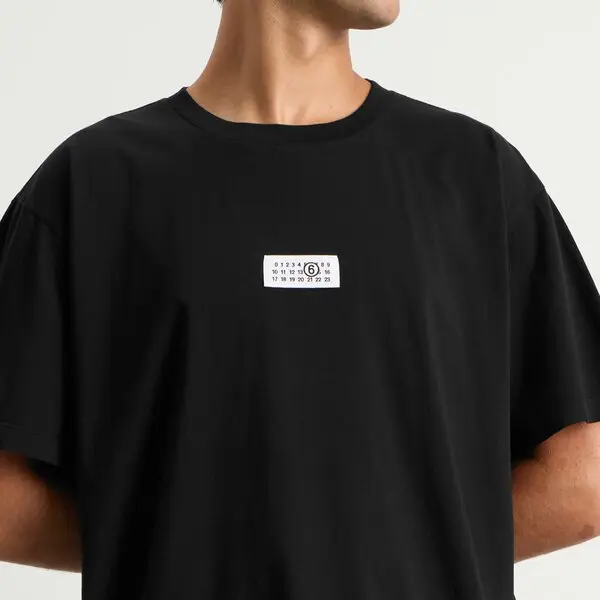 MAISON MARGIELA Logo T-shirt - Black