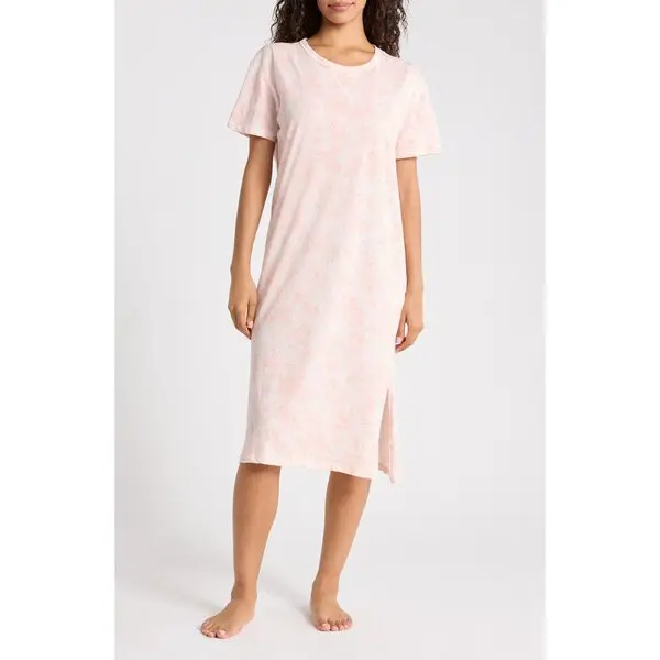 PAPINELLE Nostalgia Organic Cotton Nightshirt - Persimmon