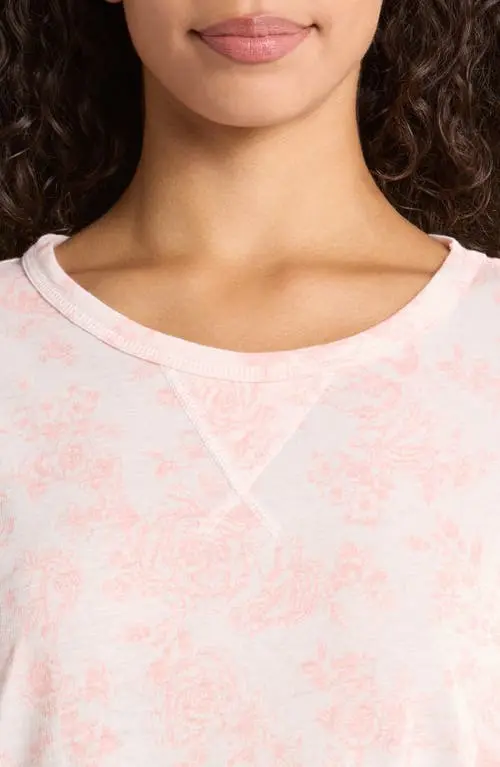 PAPINELLE Organic Cotton Floral Print Nightshirt
