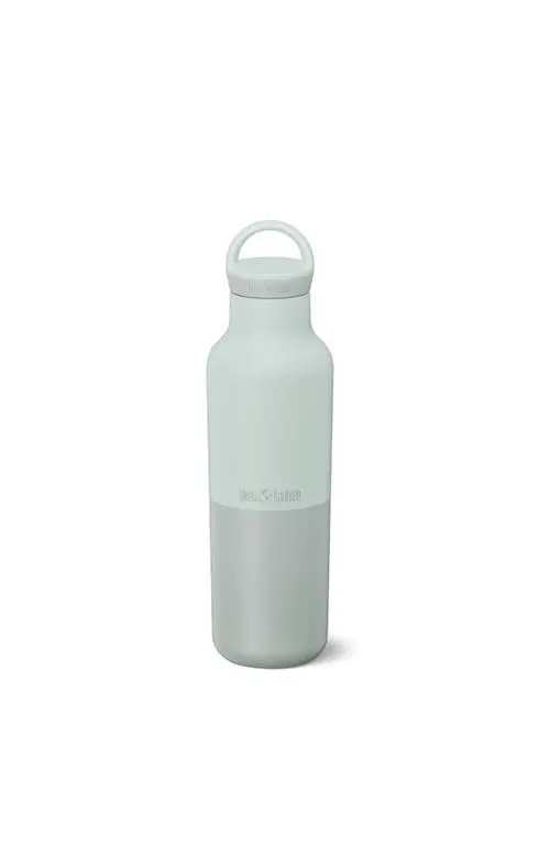 KLEAN KANTEEN 20oz Rise Classic Insulated Water Bottle With Arch Loop Cap - Barely Blue