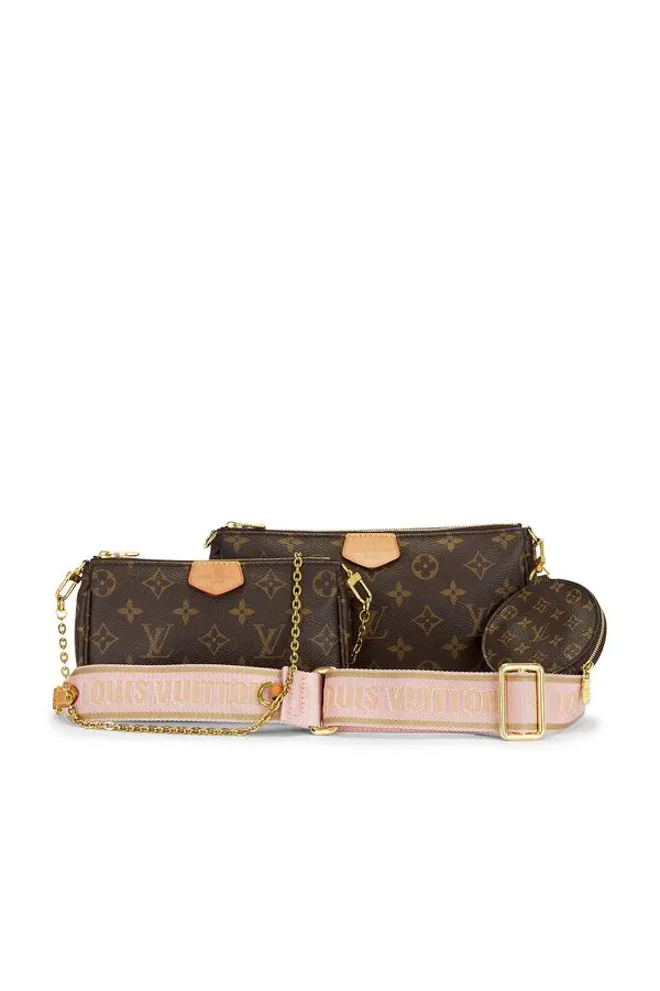 LOUIS VUITTON Monogram Multi Pochette Accessoires Shoulder Bag - Brown