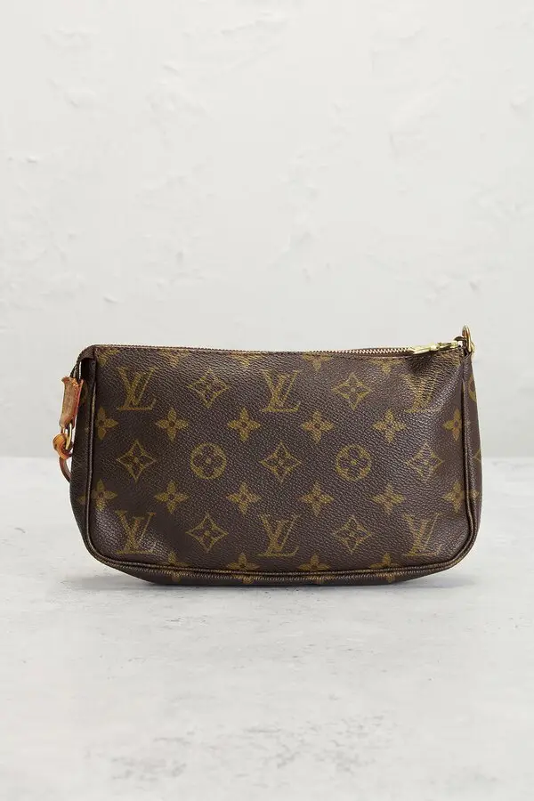LOUIS VUITTON Monogram Pochette Accessoires Shoulder Bag - Brown