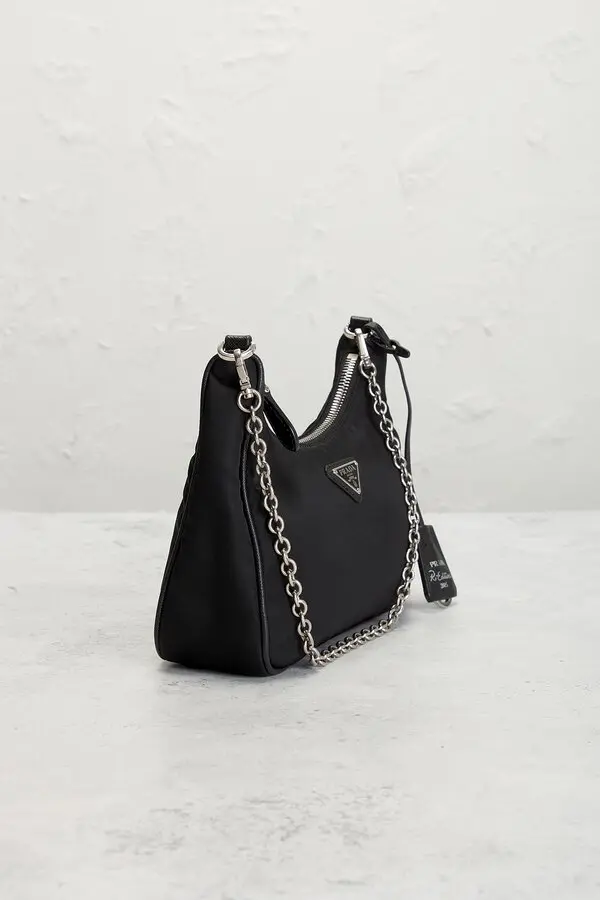 Prada Re-edition 2005 Re-nylon Shoulder Bag - Black