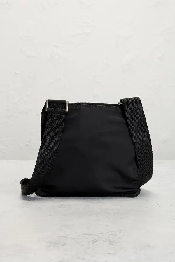 Prada Tessuto Flat Messenger Bag