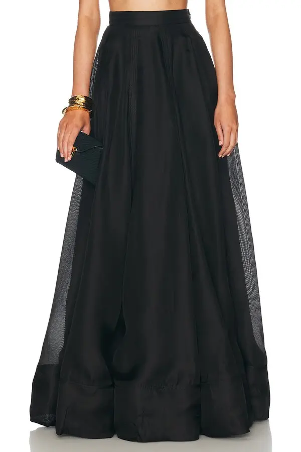 Ralph Lauren Gazar Ivanna Skirt - Black