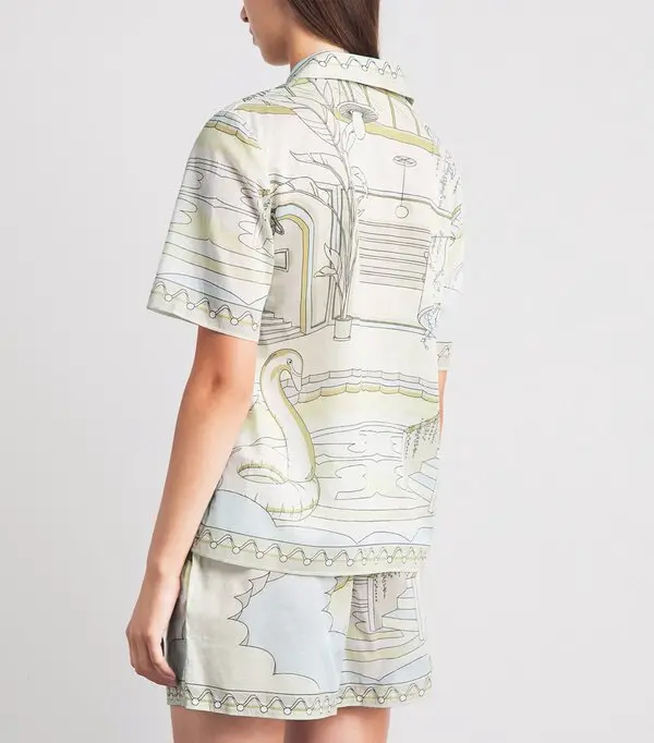 Tory Burch Cotton Printed Shirt