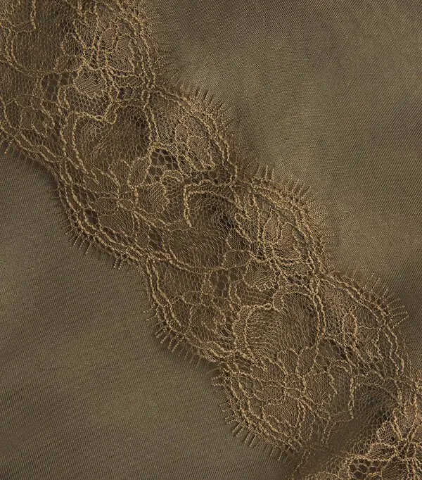 Claudie Pierlot Lace-trim Asymmetric Top