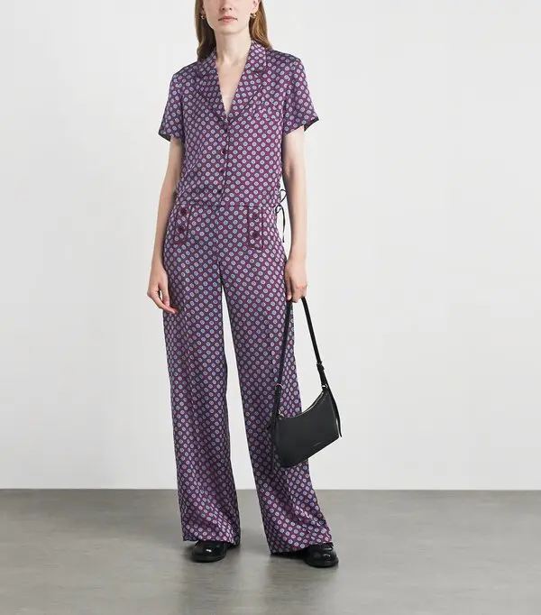 Claudie Pierlot Sailor Wide-leg Trousers