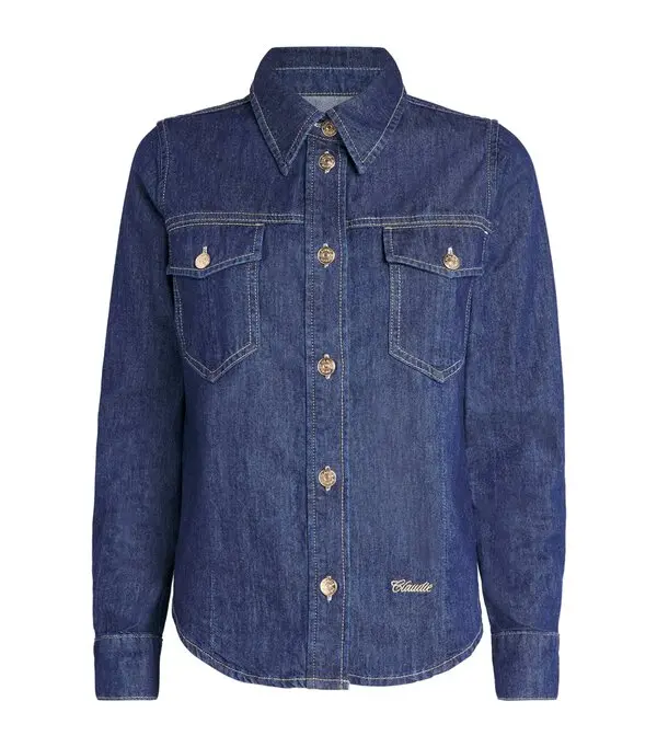 Claudie Pierlot Denim Shirt - Blue