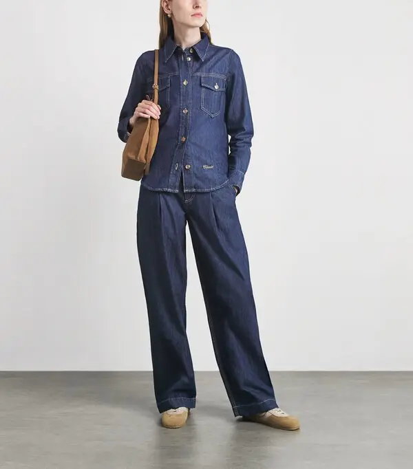 Claudie Pierlot Classic Denim Shirt