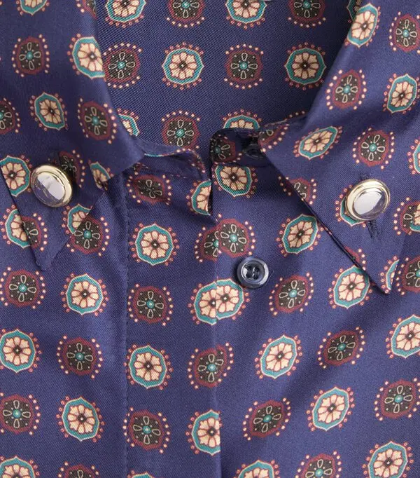 Claudie Pierlot Silk Printed Shirt