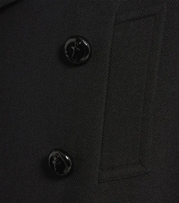 Balenciaga Wool Double-breasted Peacoat