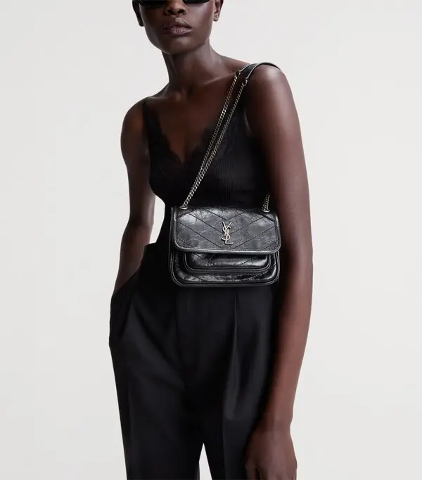 Saint Laurent Mini Niki Chain Shoulder Bag