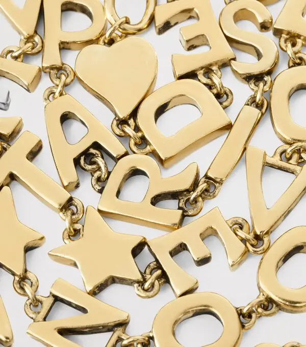 Saint Laurent Love Letters Necklace