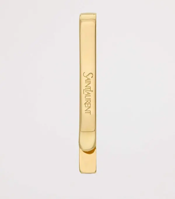 Saint Laurent Striated Tie Clip