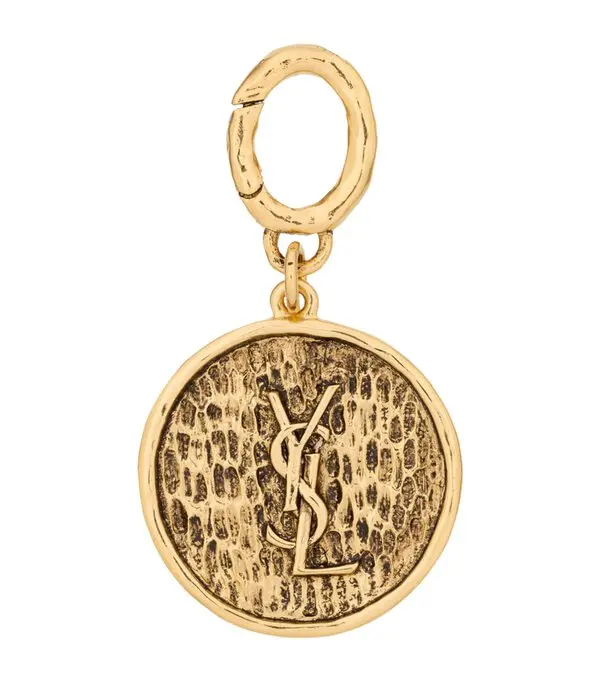 Saint Laurent Cassandre Medallion Charm