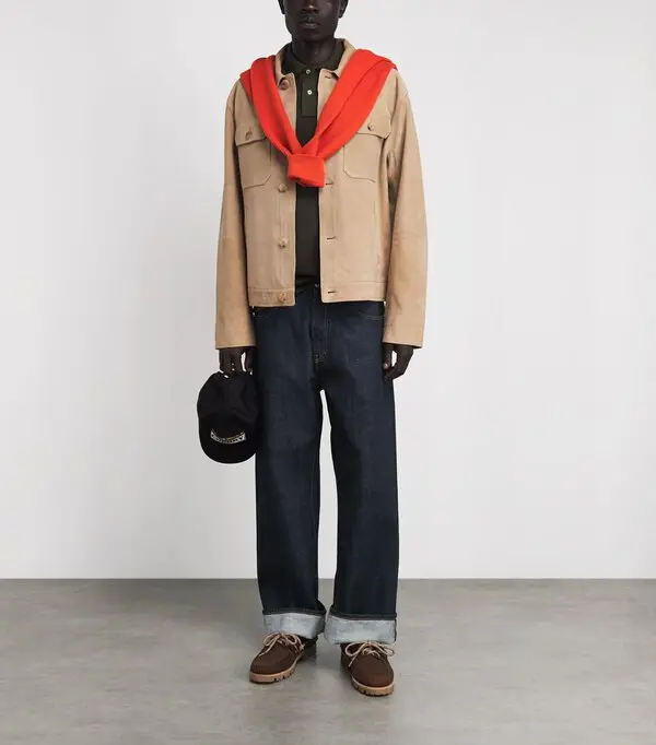Polo Ralph Lauren Suede Trucker Jacket