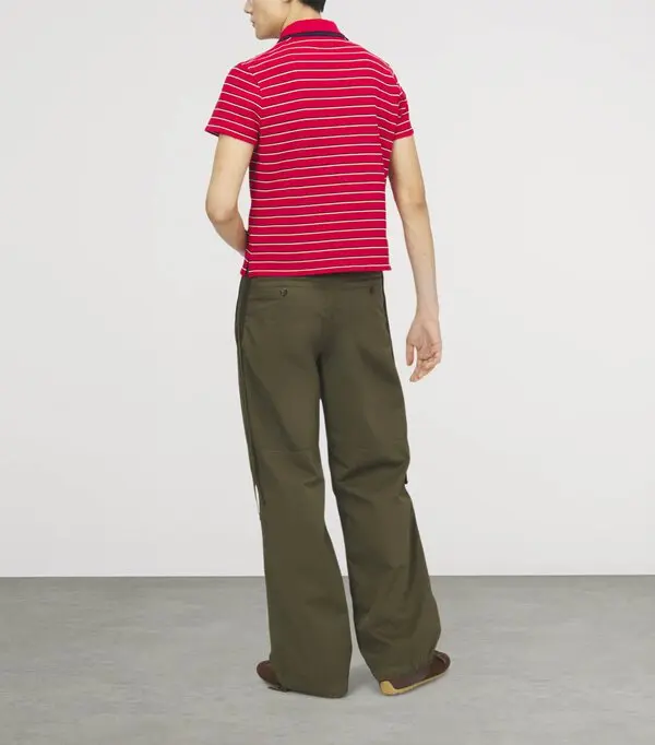 Alexander McQueen Stripe Polo Shirt