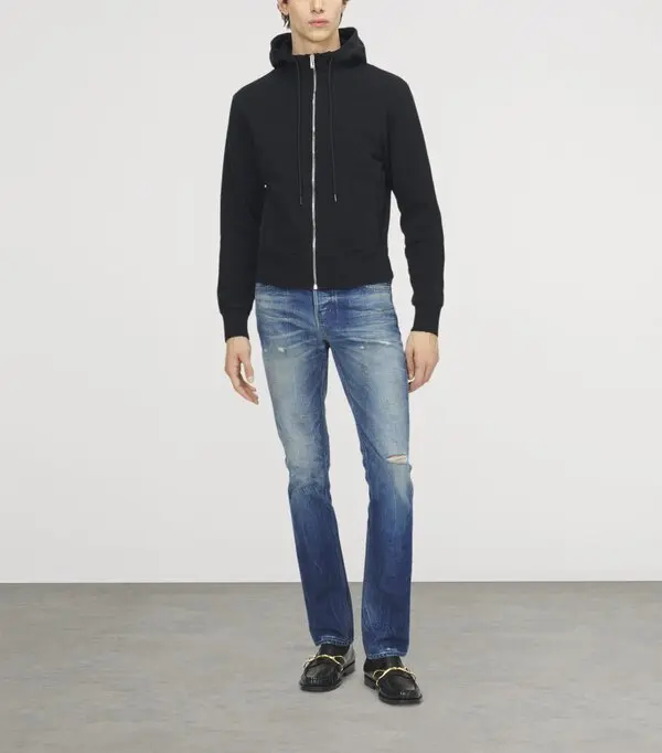 Alexander McQueen Distressed Hoodie