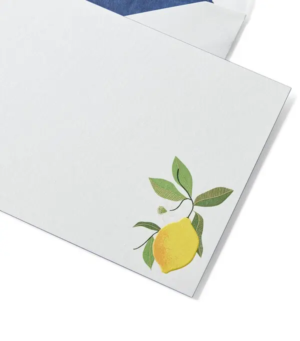 Smythson Lemon Correspondence Set
