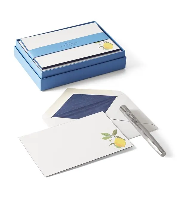 Smythson Lemon Correspondence Set