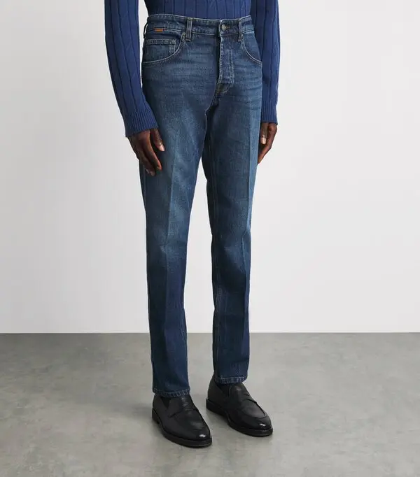 LARDINI Straight Jeans