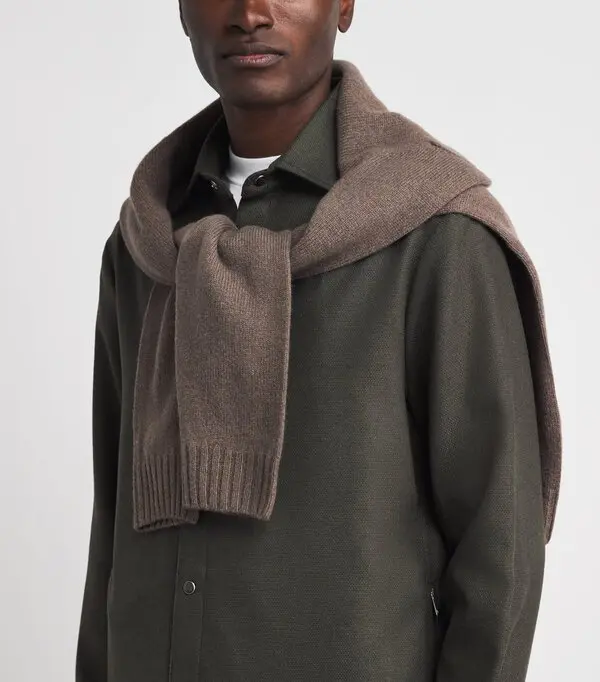 Marco Pescarolo Virgin Wool-cashmere Zenith Overshirt