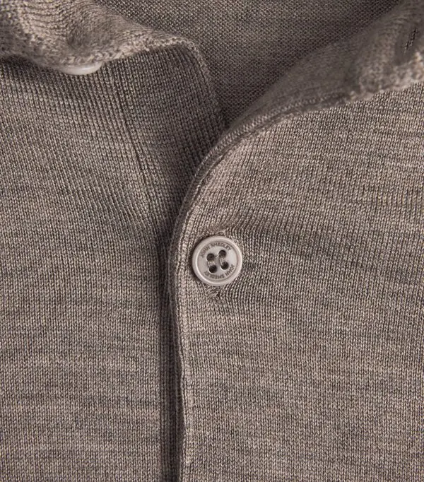 John Smedley Extra Fine Merino Wool Macloud Polo Shirt