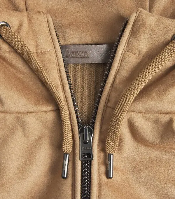 Herno Wool Hybrid Hooded Jacket