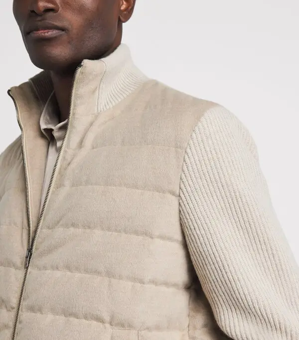 Herno Quilted Hybrid Jacket