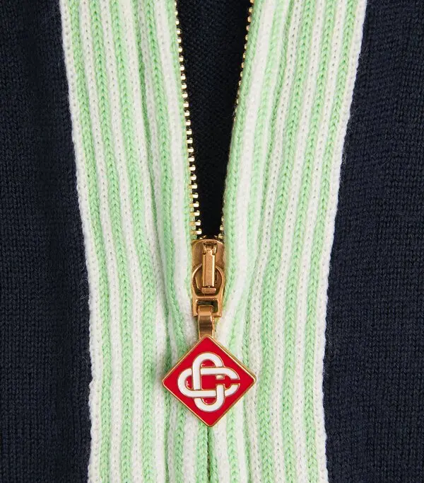 Casablanca Merino Polo Sweater