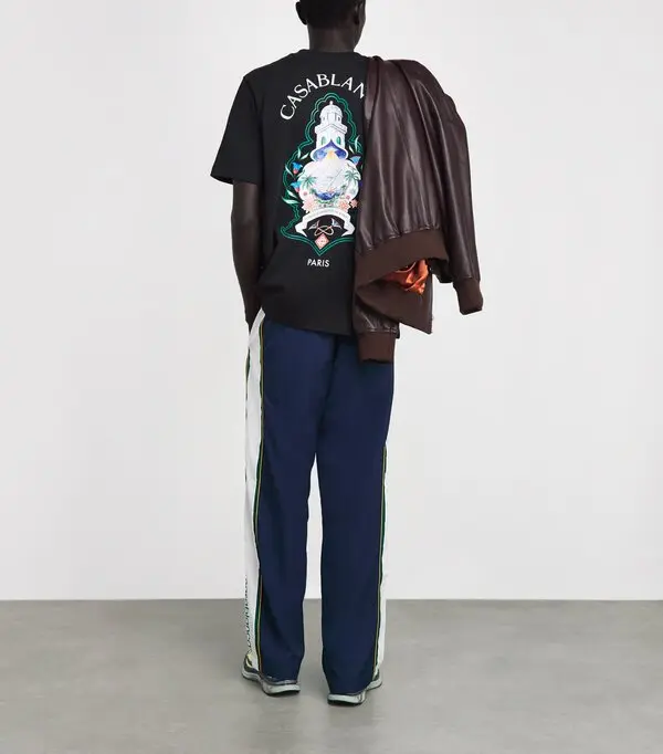 Casablanca Organic Cotton Logo T-shirt