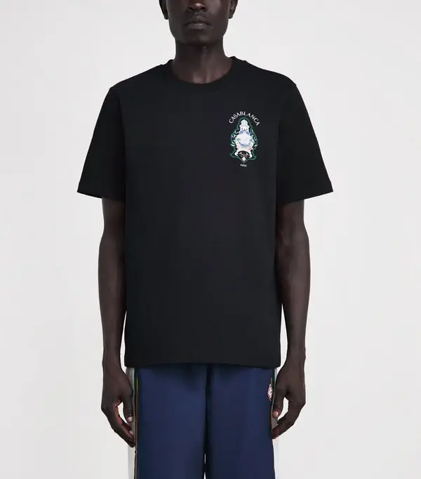 Casablanca Organic Cotton Logo T-shirt