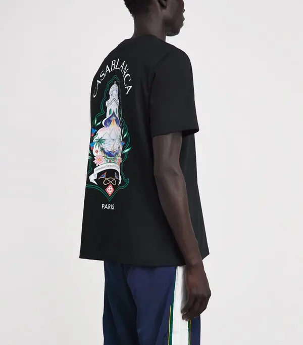Casablanca Organic Cotton Logo T-shirt