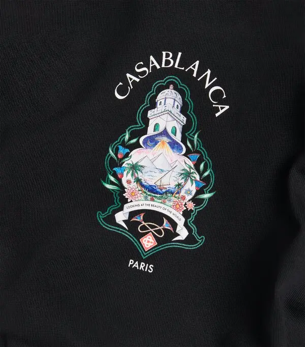 Casablanca Organic Cotton Logo T-shirt