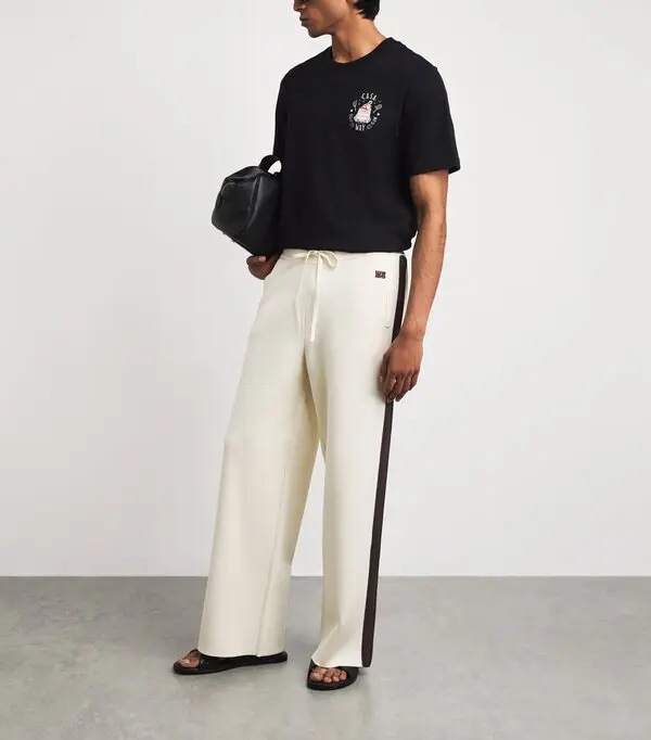 Casablanca Organic Cotton Casa Way T-shirt - Black
