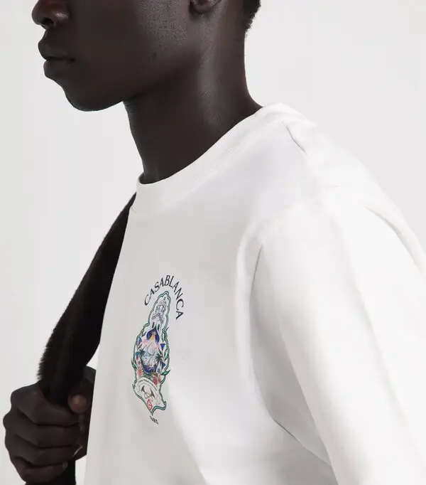 Casablanca Organic Cotton Hotel Emblem T-shirt