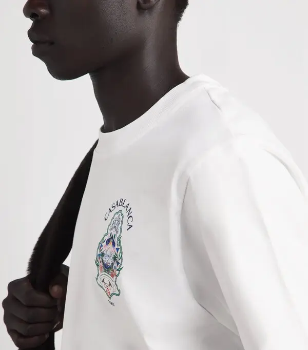 Casablanca Organic Cotton Hotel Emblem T-shirt