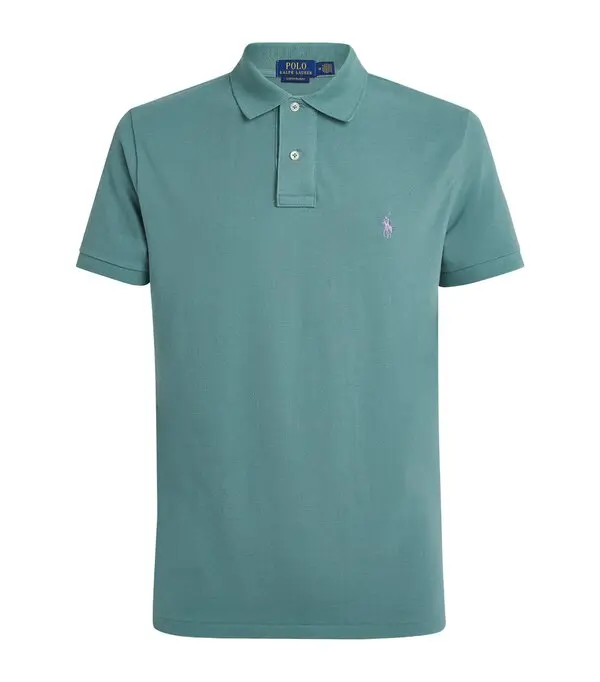 Polo Ralph Lauren Cotton Mesh Polo Shirt - Green