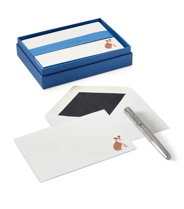 Smythson British Bulldog Correspondence Set