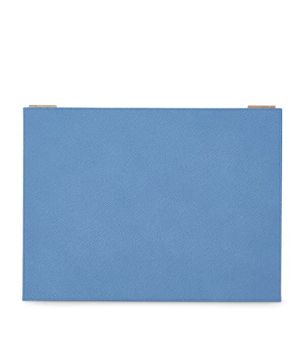 Smythson Leather Panama Jewellery Box